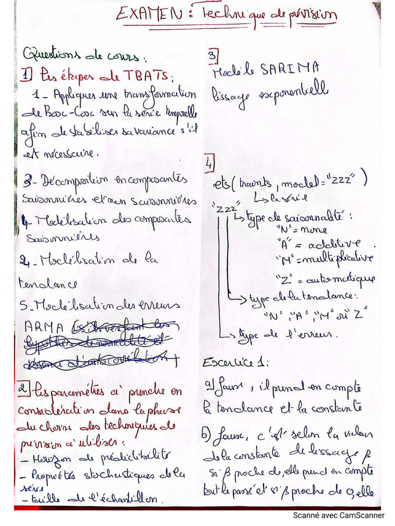 EXAM corr+resumé (5) | PDF
