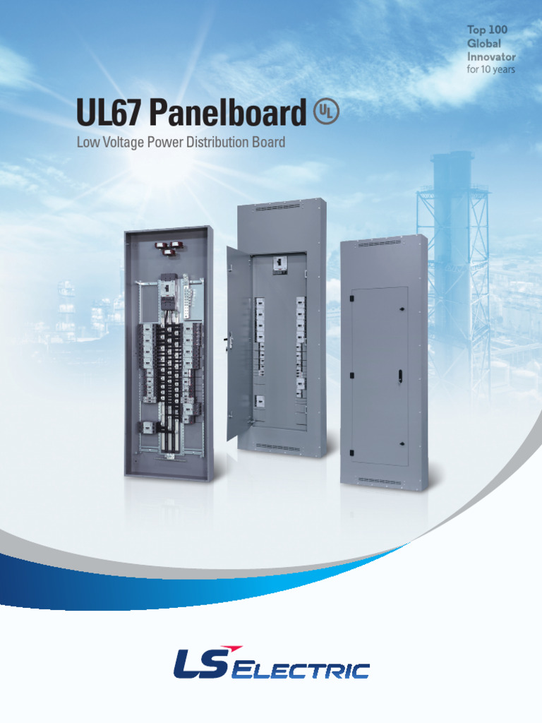 UL67 Panelboard Leaflet en C830D2!01!202309 | PDF | Electrical ...