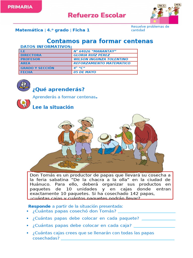 REFUERZO 1 | PDF