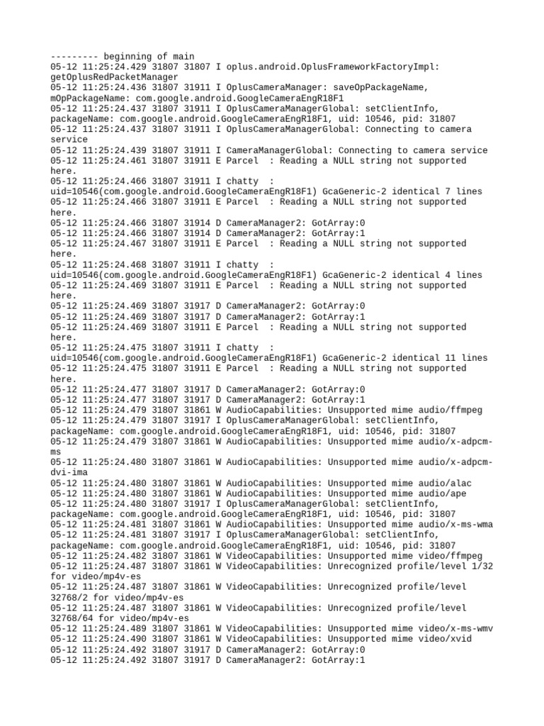 Logcat 1747023924268 | PDF | Software | Software Engineering