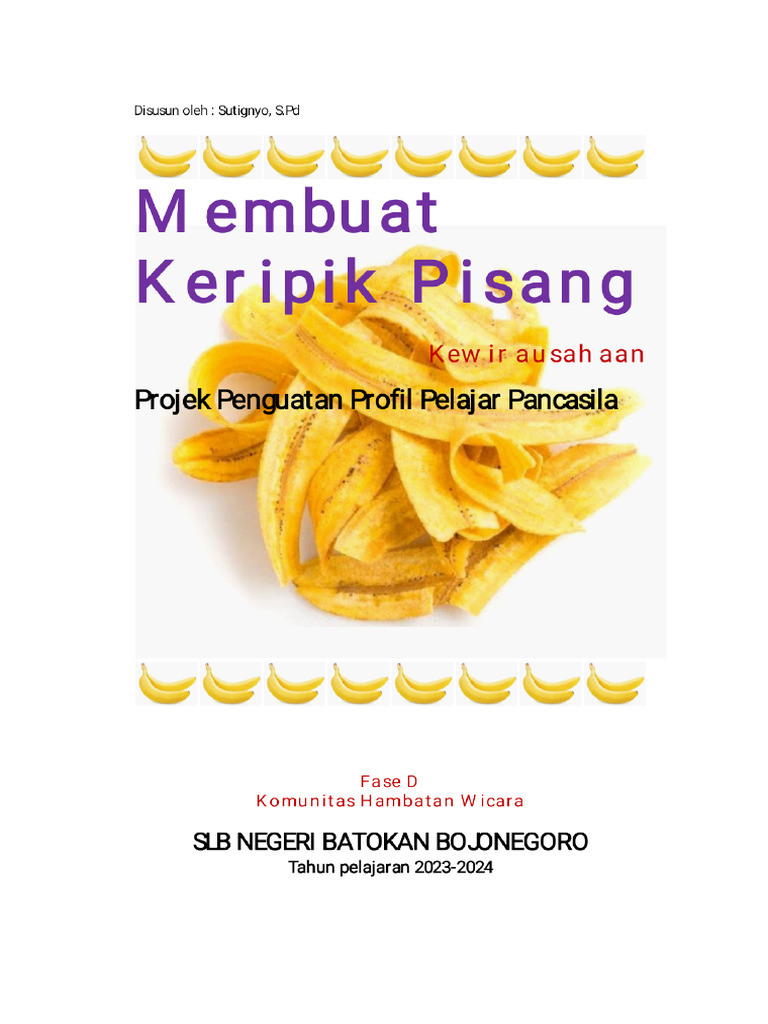 MODUL P5 Tema Kewirausahaan | PDF