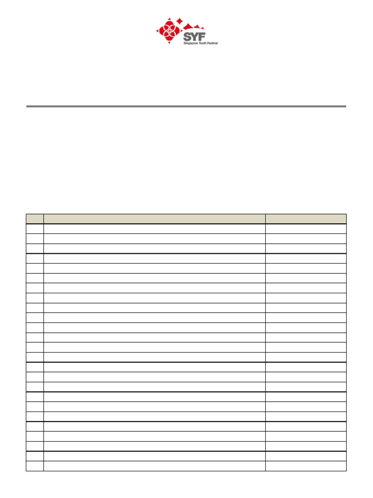 SYF 2025 Choir Results and Distinctions | PDF | Schools | Secondary ...
