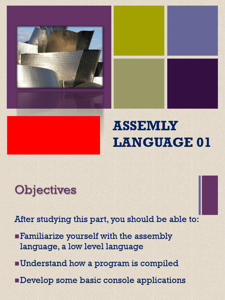 CEA201 - Chapter 13_3 - Assembly Language_01 | PDF | Software Engineering | Computer Programming