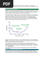 Murdock's Serial Position Curve Study Overview | PDF | Long Term Memory ...