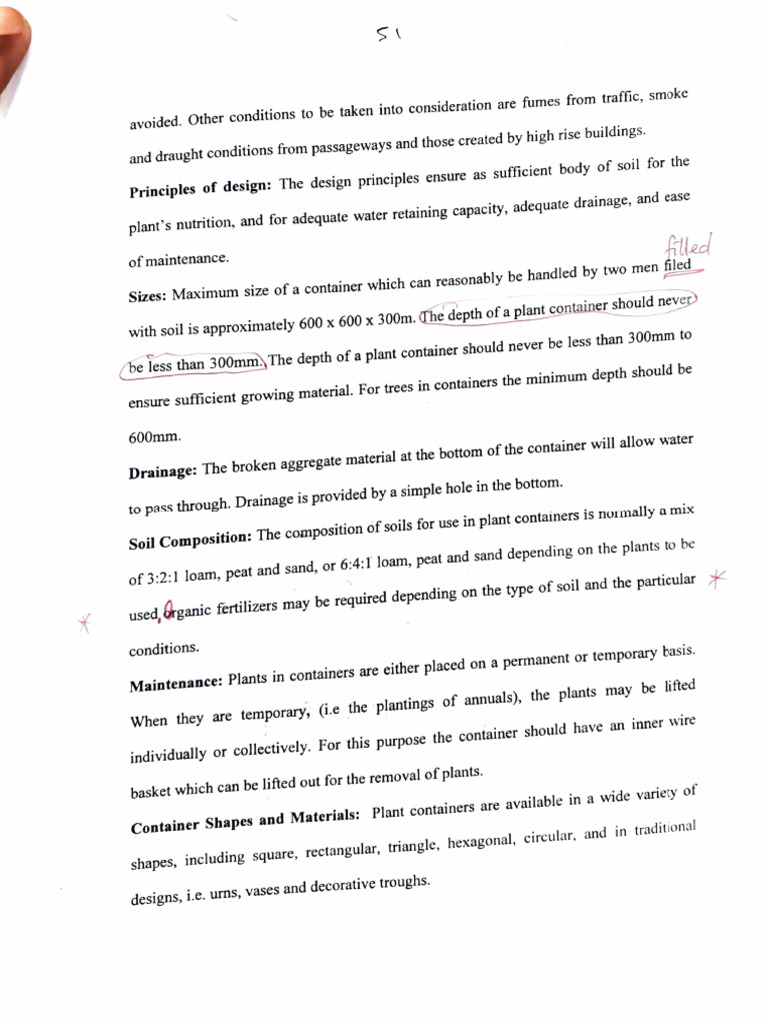 ARC405 (LANDSCAPE DESIGN) Part C | PDF | Lighting | Soil