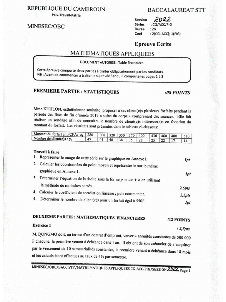 Ma Bac STT 2022 - Fna | PDF