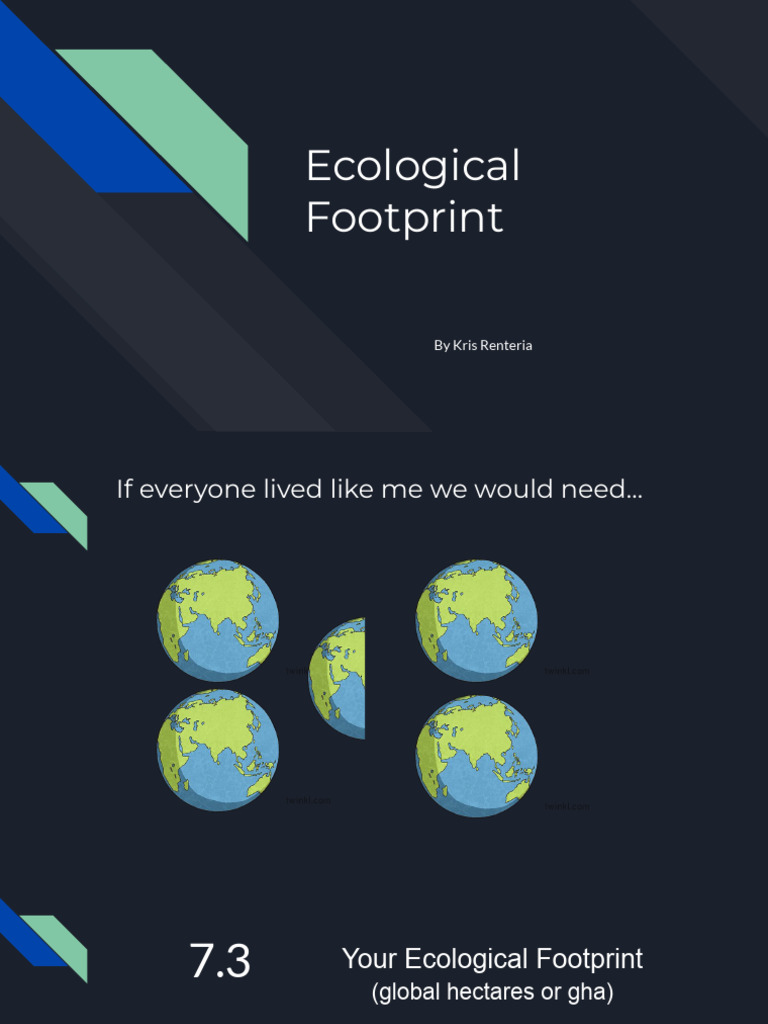 Ecological Footprint | PDF