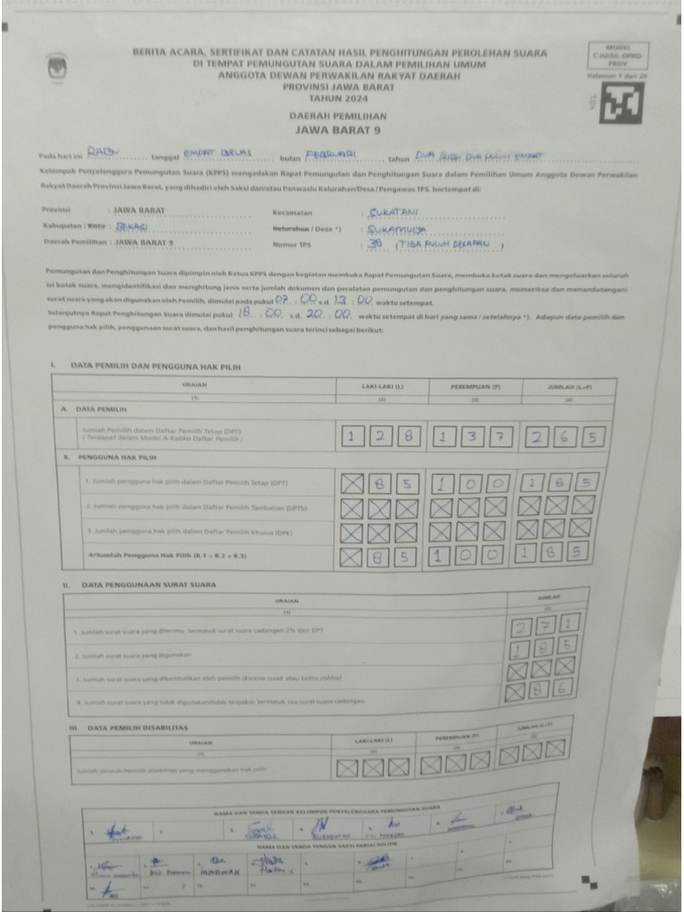 C Hasil Plano DPRD Jabar 9 | PDF