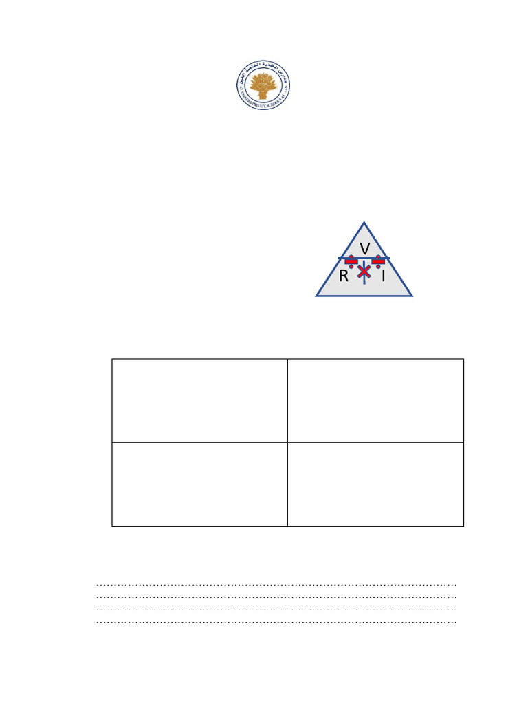 Ohm's Law Resistance Worksheet | PDF | Electrical Network | Physical ...