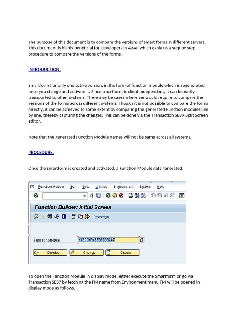 Smartforms Versions | PDF | Cursor (User Interface) | Computer Architecture