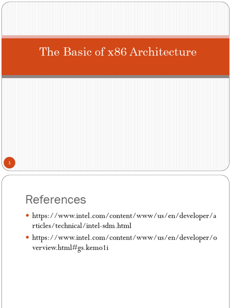Assembler On x86 Platform - New | PDF | Assembly Language | Computer ...
