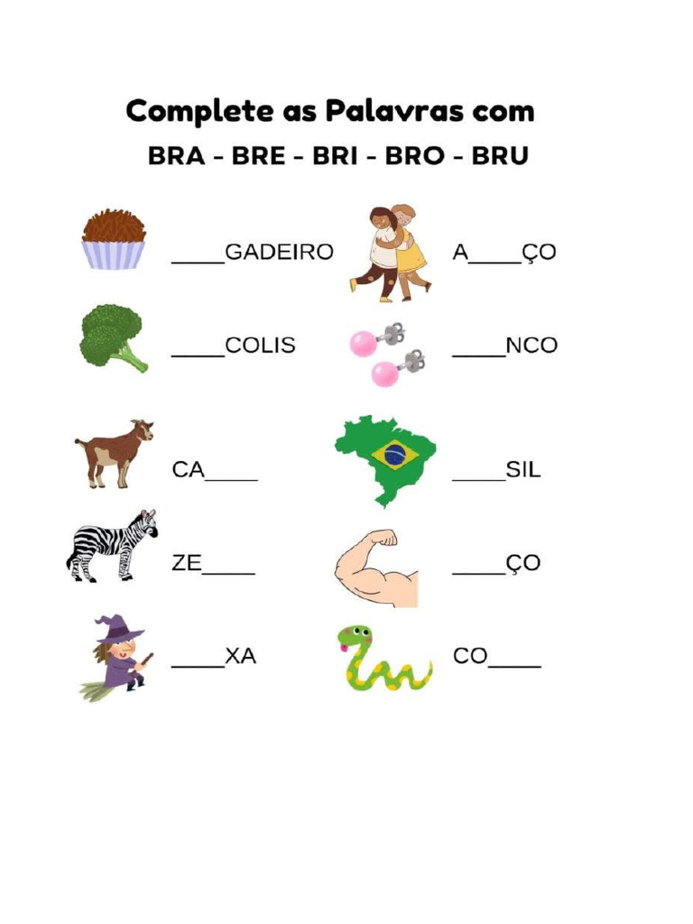 Bra Bre Bri Bro Bru | PDF