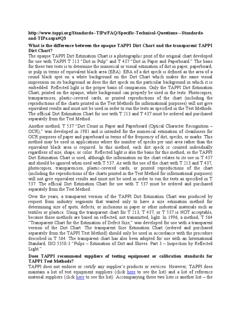 Paper Testing | PDF | Paper | Pulp (Paper)