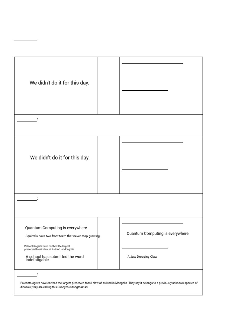 CNN Student News Worksheet | PDF