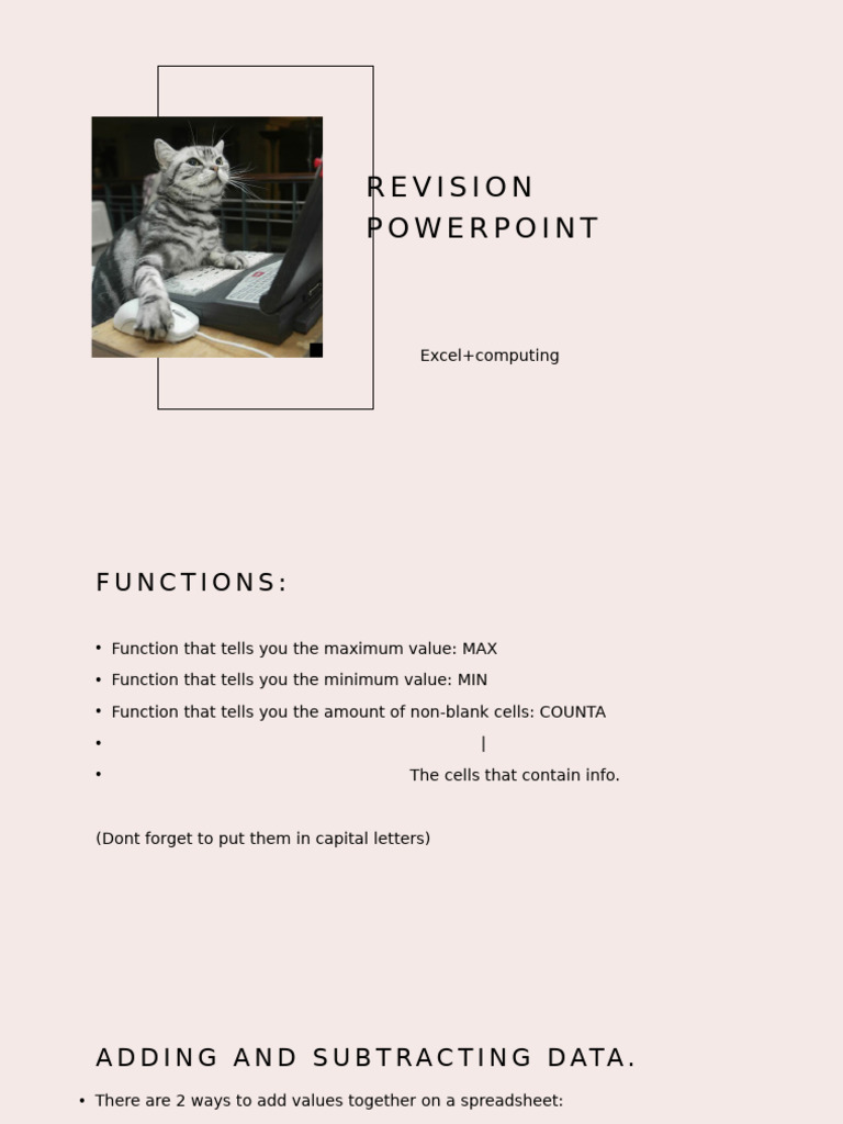 Computing Revision | PDF
