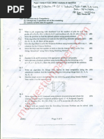 ADA (BCS401) Model Question Paper | PDF | Matrix (Mathematics) | Graph ...
