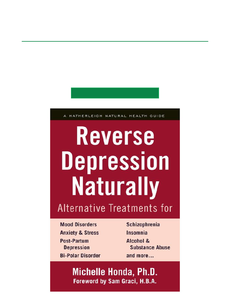 Trending Now Reverse Depression Naturally Alternative Treatments For ...