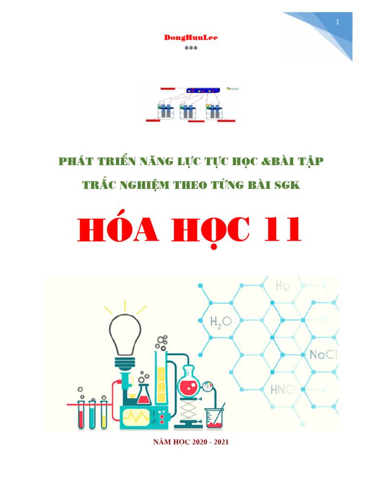Phat Trien Nang Luc Tu Hoc Va Bai Tap Trac Nghiem Theo Tung Bai SGK Hoa ...