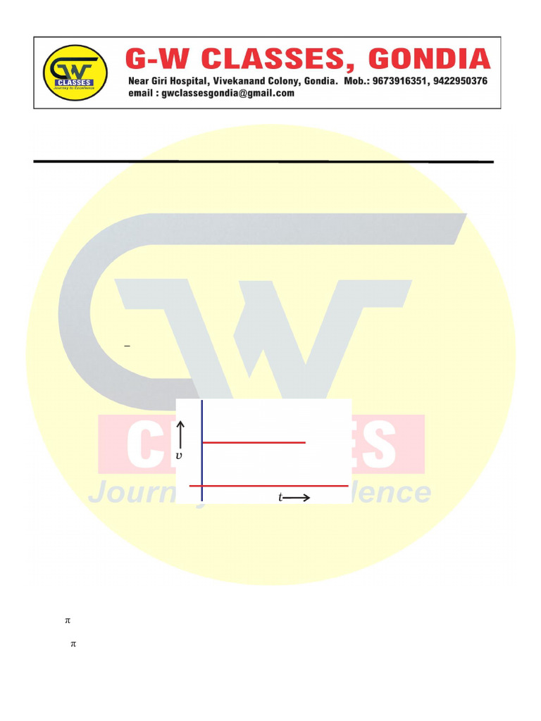 Class 9 Chapter: Motion Worksheet | PDF | Acceleration | Velocity