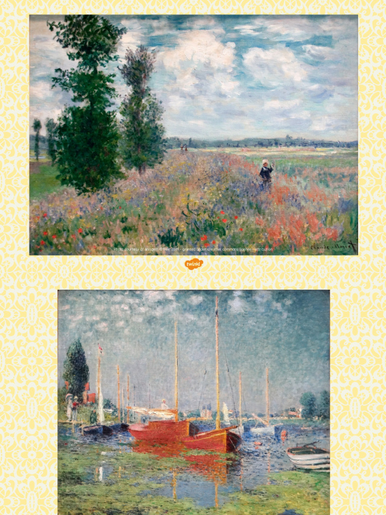 Claude Monet Photo Pack | PDF