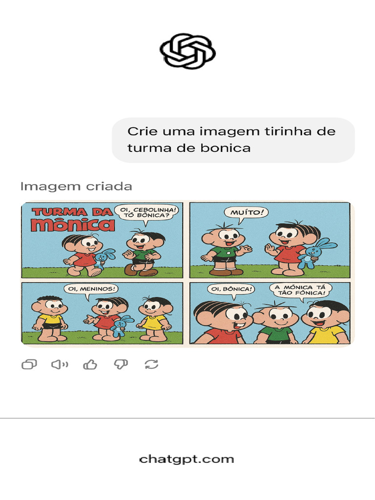 Imagem Tirinha Bonica | PDF
