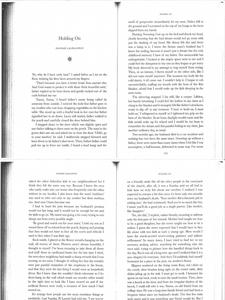 Holding On (The Keepers of Knowledge) | PDF