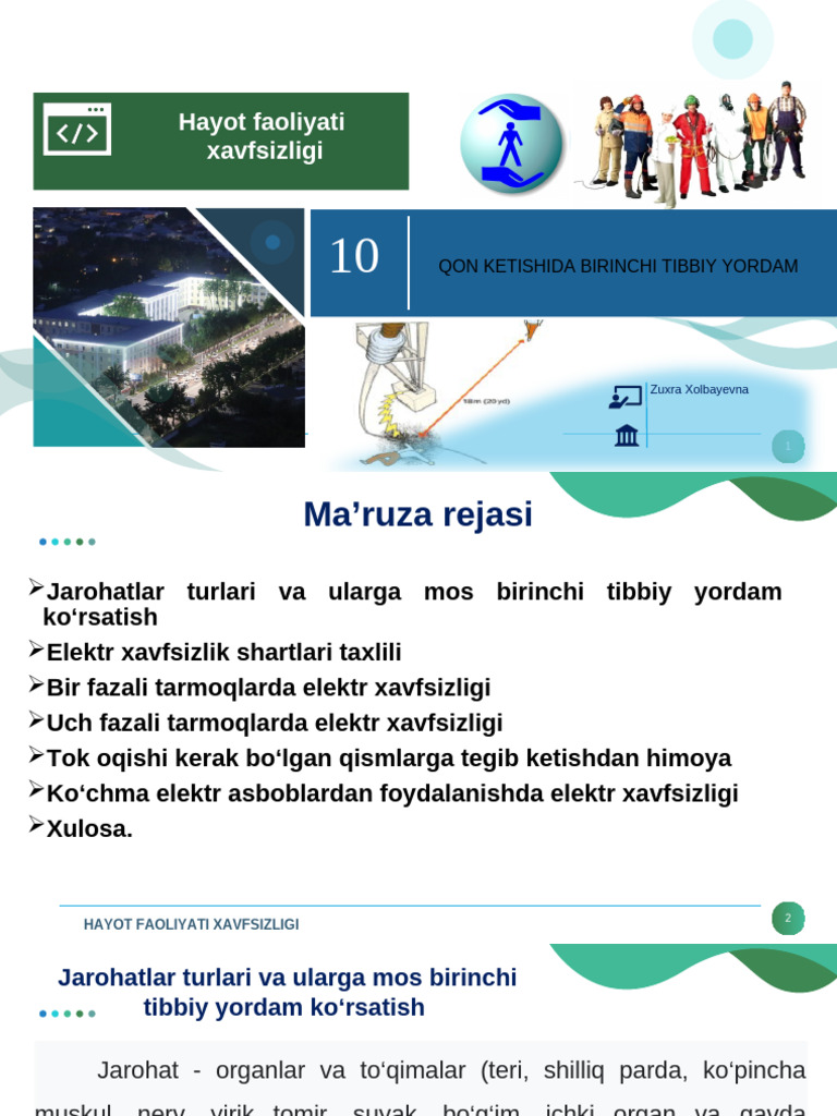 10-ma'ruza | PDF