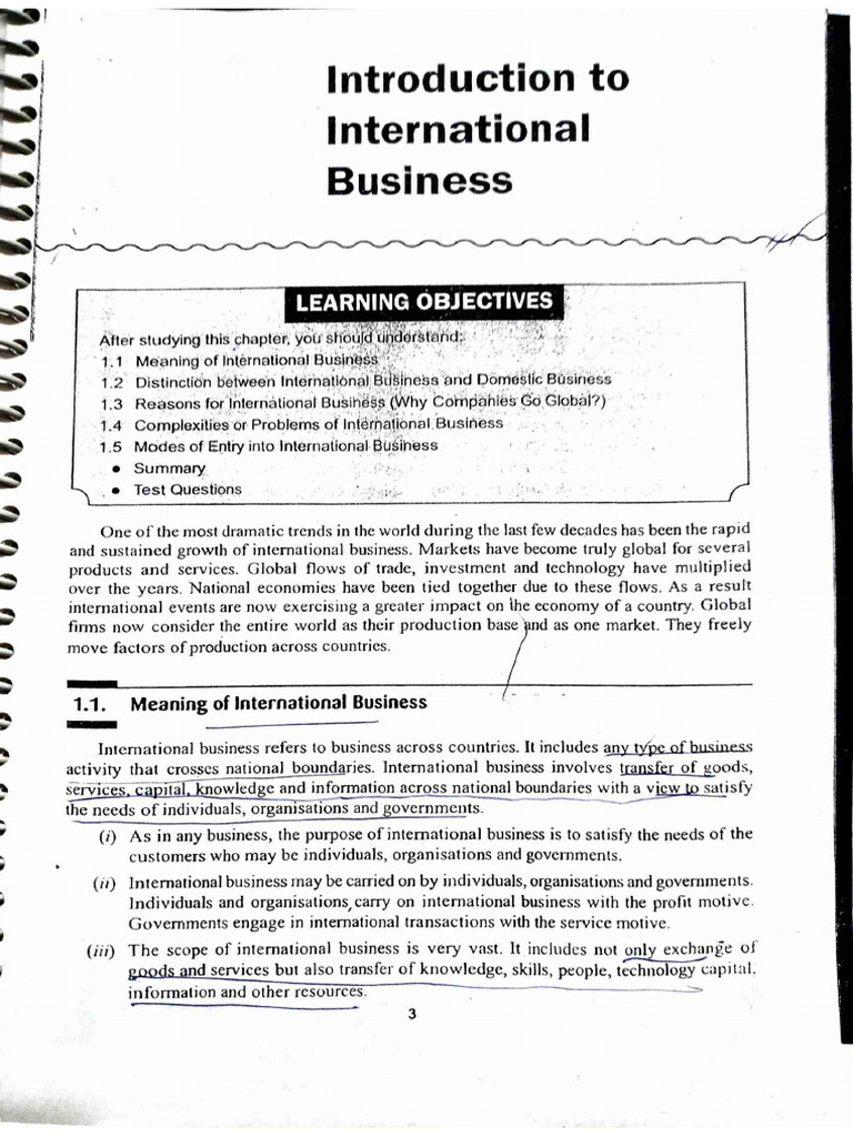 Intro To International Business | PDF