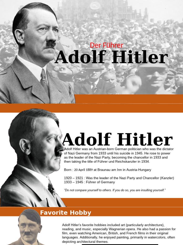 Adolf Hitler | PDF