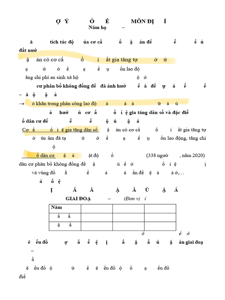 Goi y Dia 11 TL Cuoi HK2 | PDF