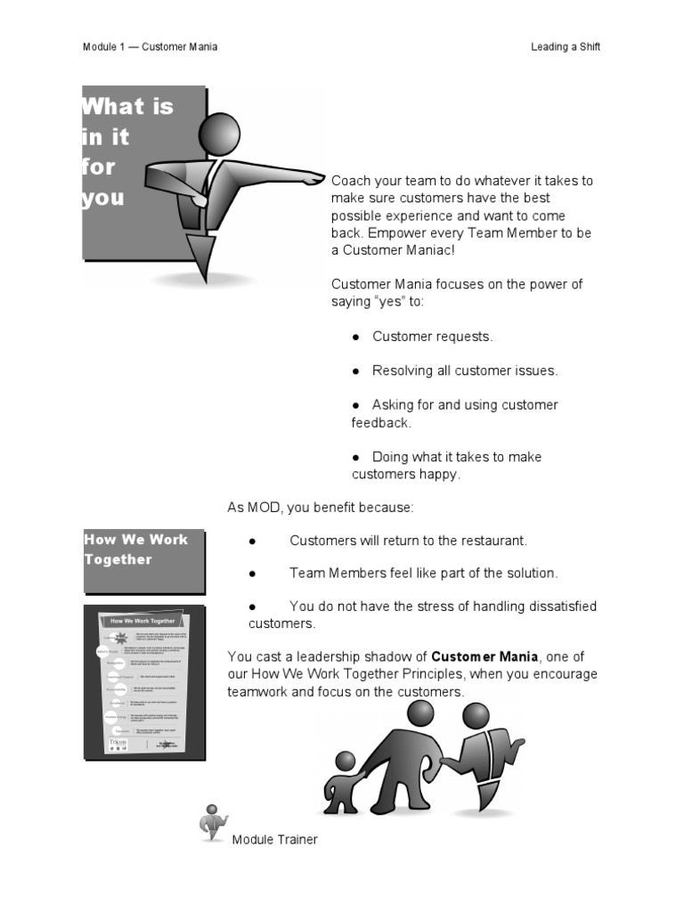 01 MTG Customer Mania A4 0626 B PM | PDF | Restaurants | Customer ...