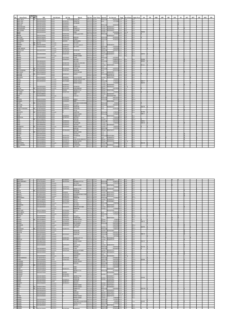 Register Ht Dm 2024 Rekapan 1 | PDF