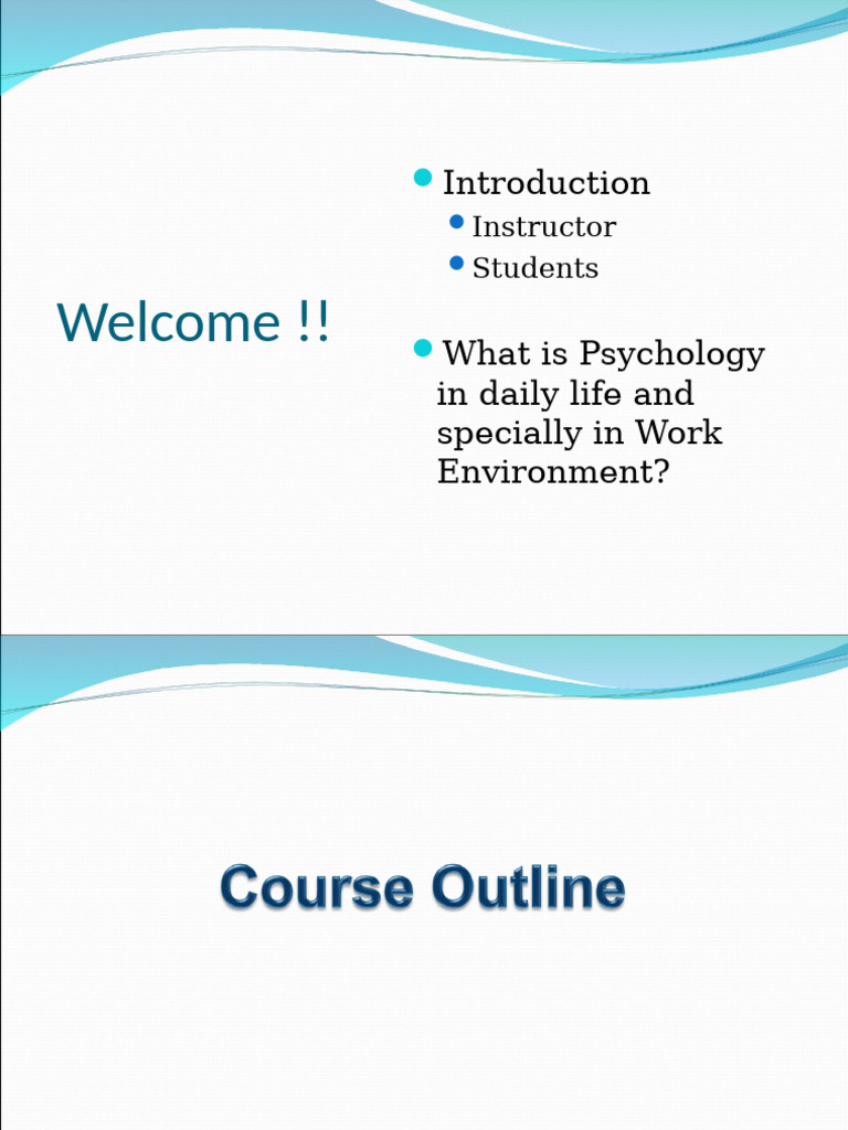 Session 1 - Introduction - To - Psychology For FSC | PDF | Psychology ...