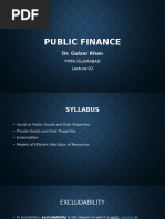 Overview of Public Finance Concepts | PDF | Public Finance | Economics