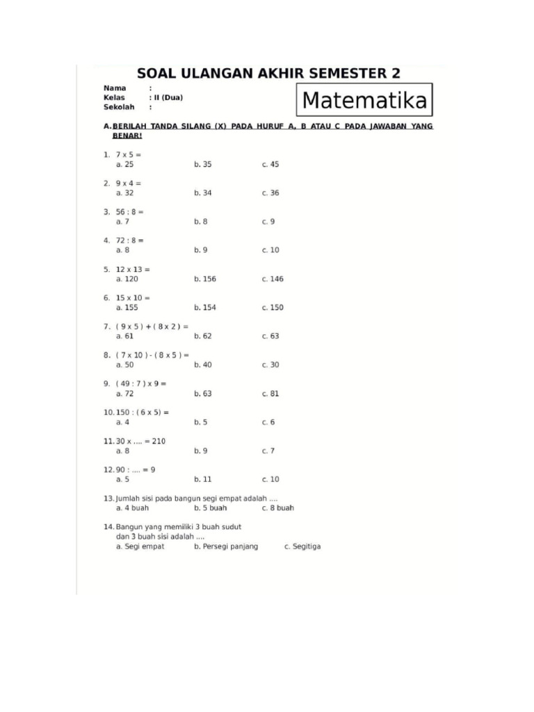 Uas Kel 2 | PDF