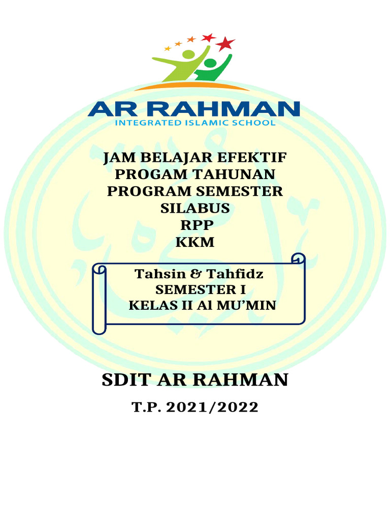 Cover Silabus Dan RPP | PDF