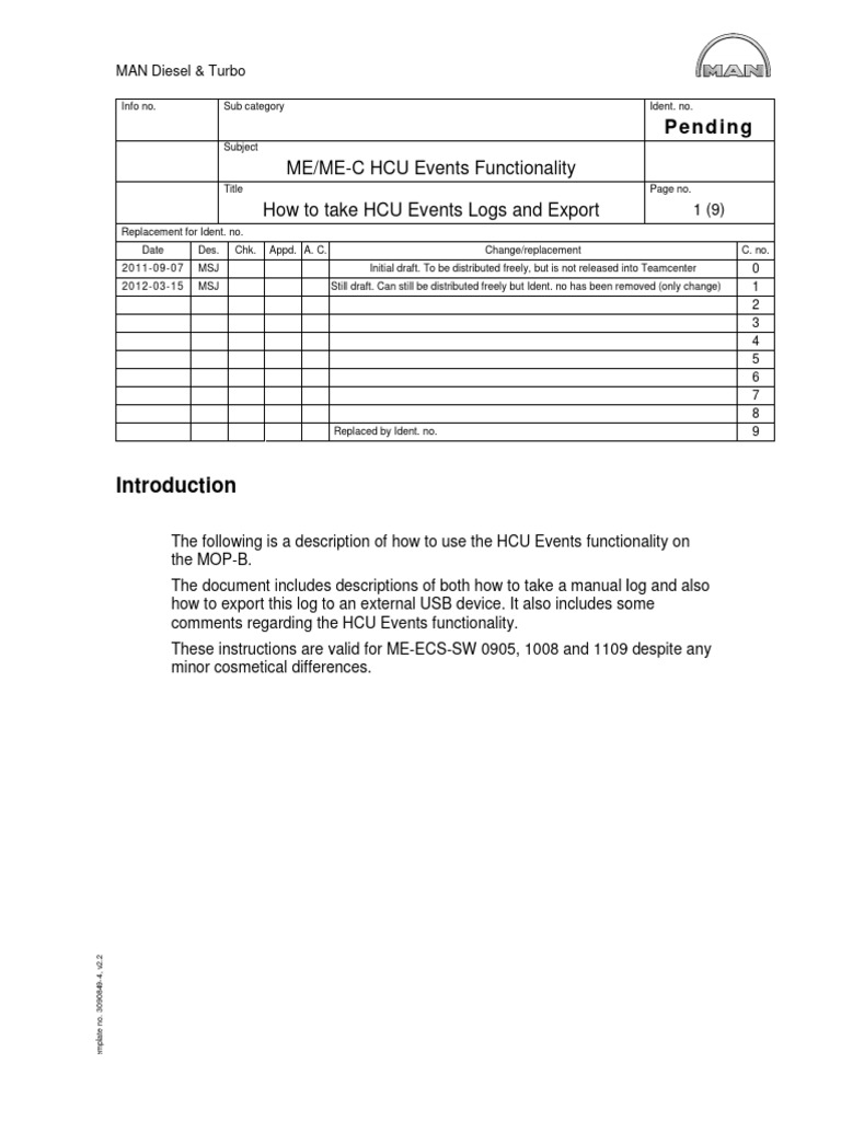 How To Take HCU Events Logs and Export | PDF | Computer File | Computing