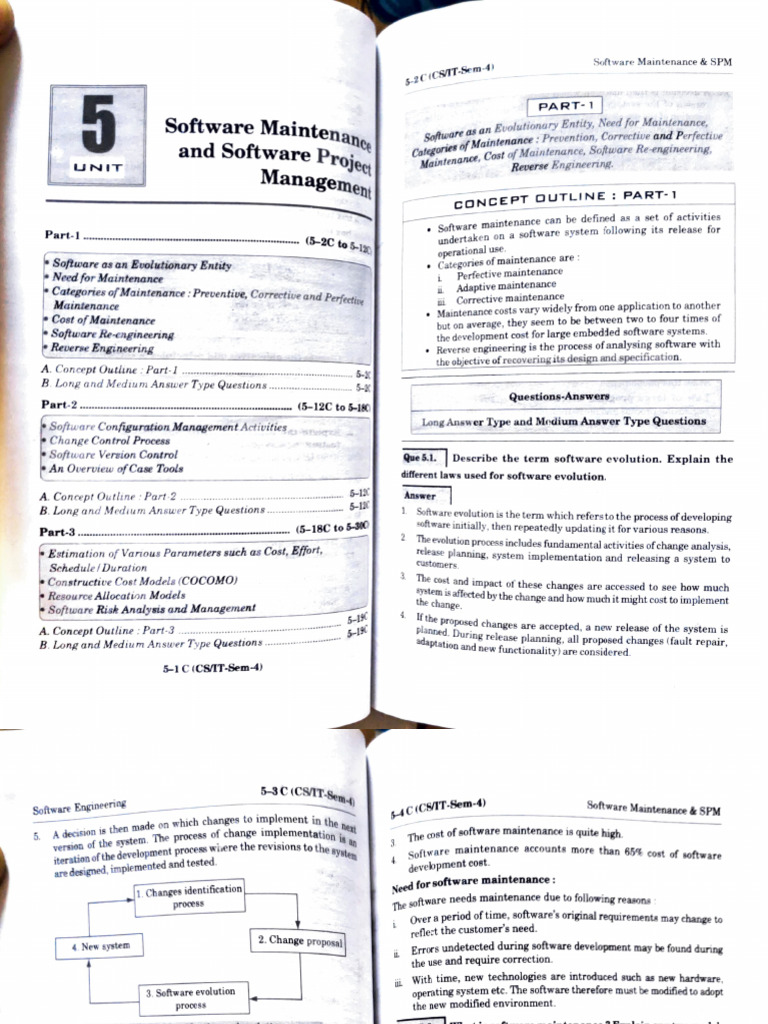 Software Engineering Unit 5 | PDF