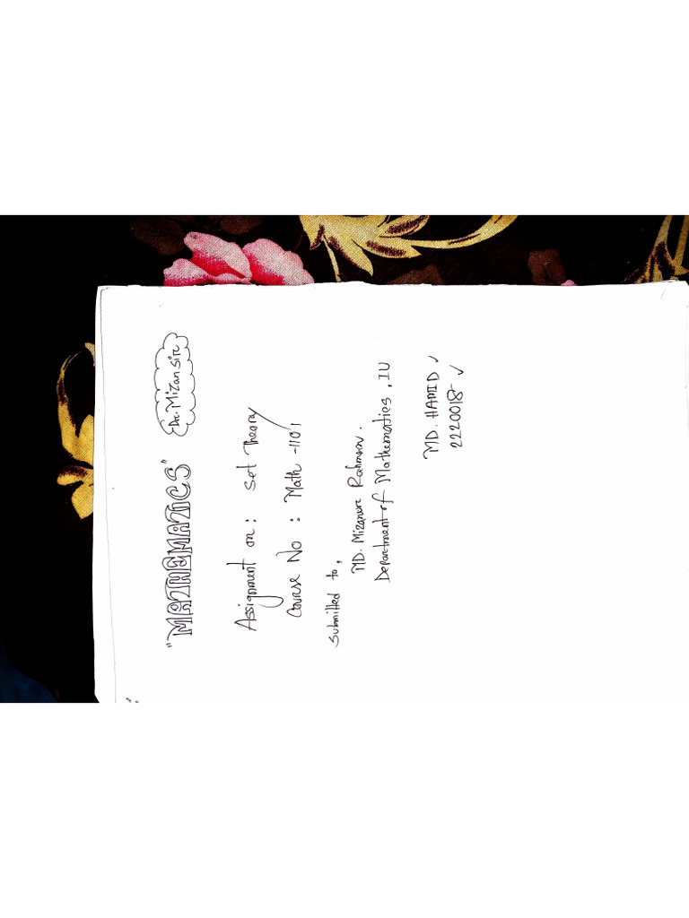 Set Theory PDF | PDF