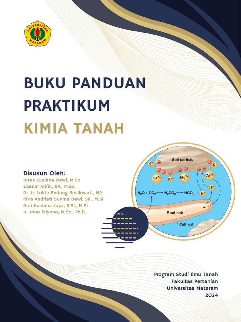 BUKU PANDUAN PRAKTIKUM KIMIA TANAH 2024-Rev | PDF