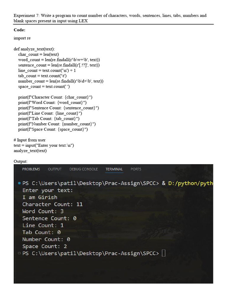 Ex7 Spcc Counter | PDF