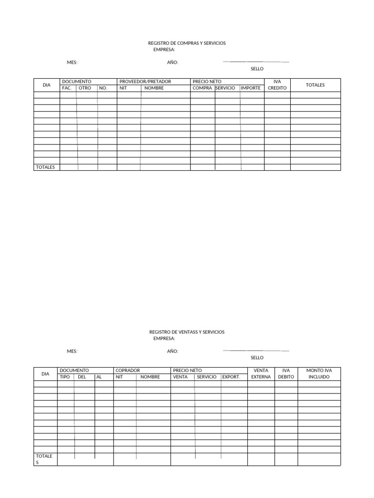 PLANILLAS PRACTICAS | PDF