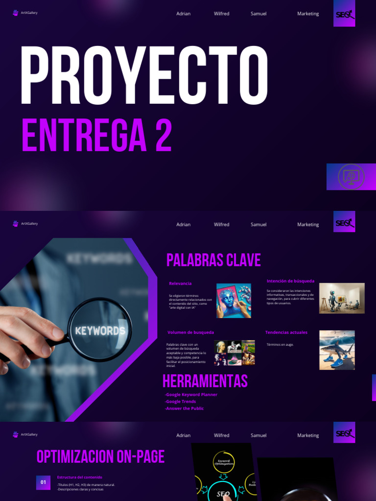 Proyecto Entrega 2 Adrian, Samu y Will | PDF | Tecnologías de la ...