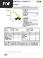 Mobile Crane Lifting Plan Template | PDF