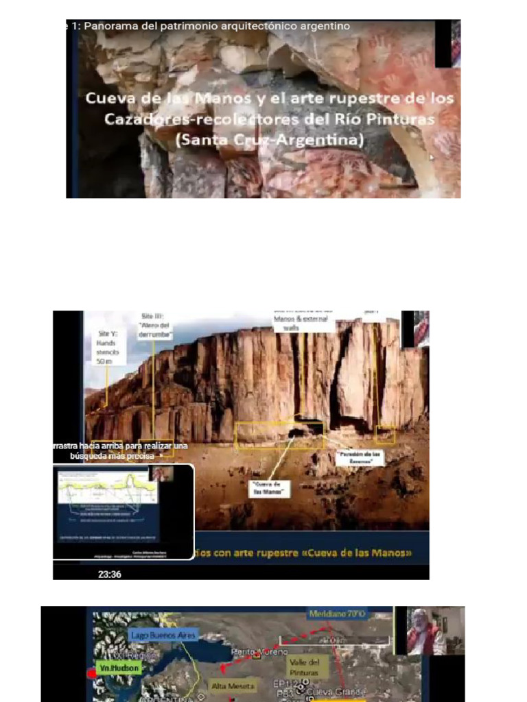 Cueva de Las Manos. Rio Pinturas - Santa Cruz. Argentina | PDF