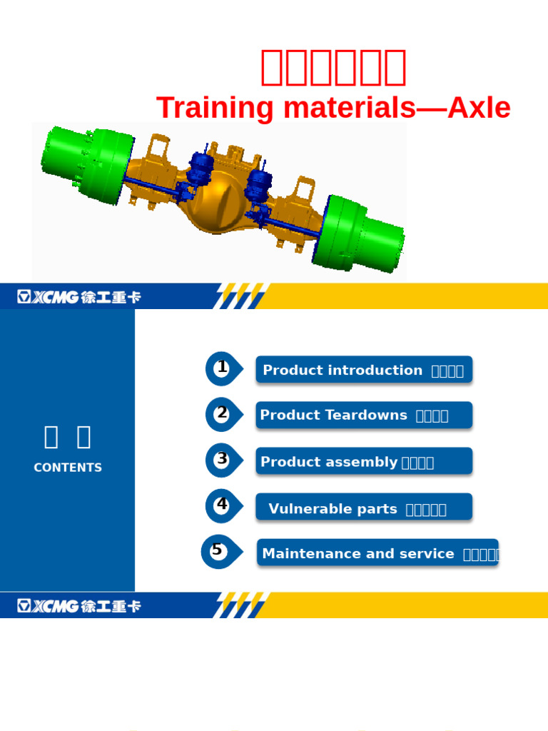 Training Axle & Differential | PDF | Axle | Mechanical Engineering