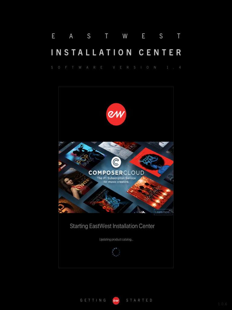 EW Installation Center Getting Started | PDF | Computing | Software