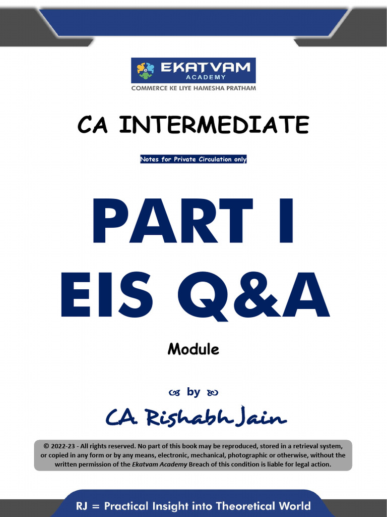 Inter - Eis & SM - Q&A Book - Dec 2022 | PDF | Risk | Enterprise ...