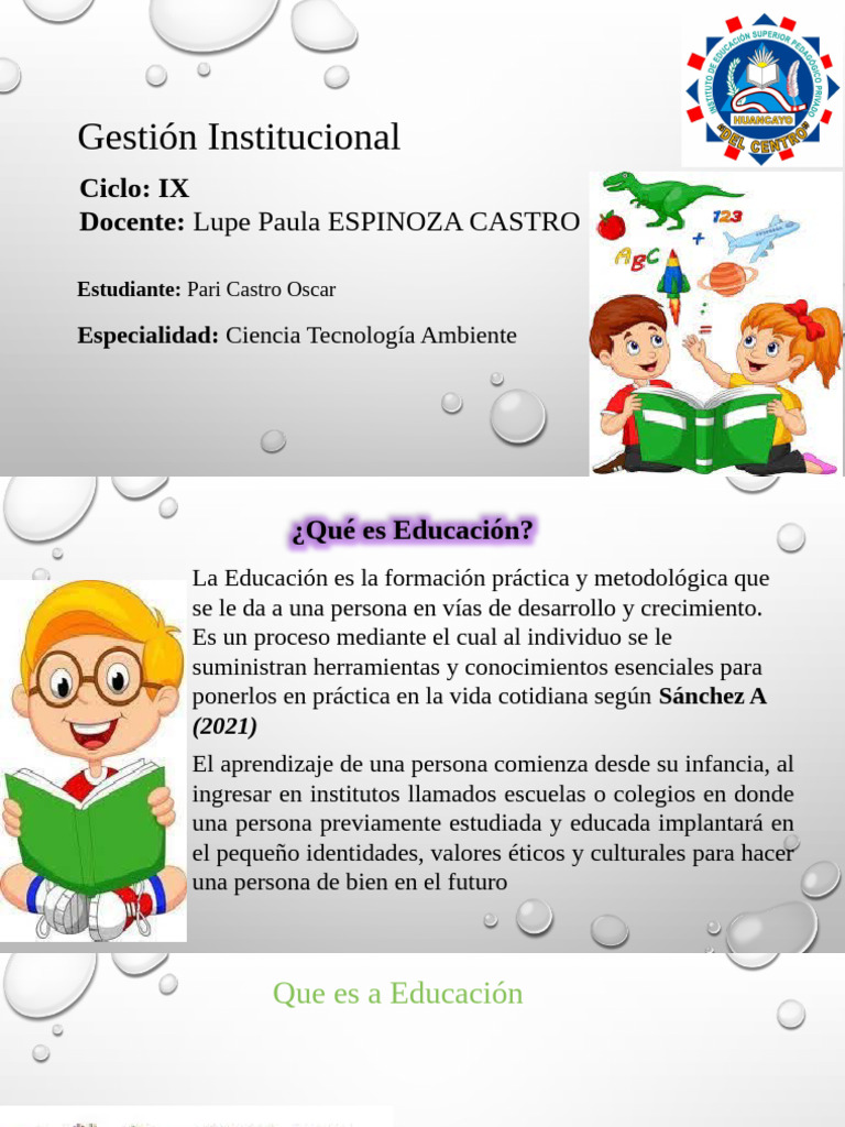 Que Es La Educación | PDF