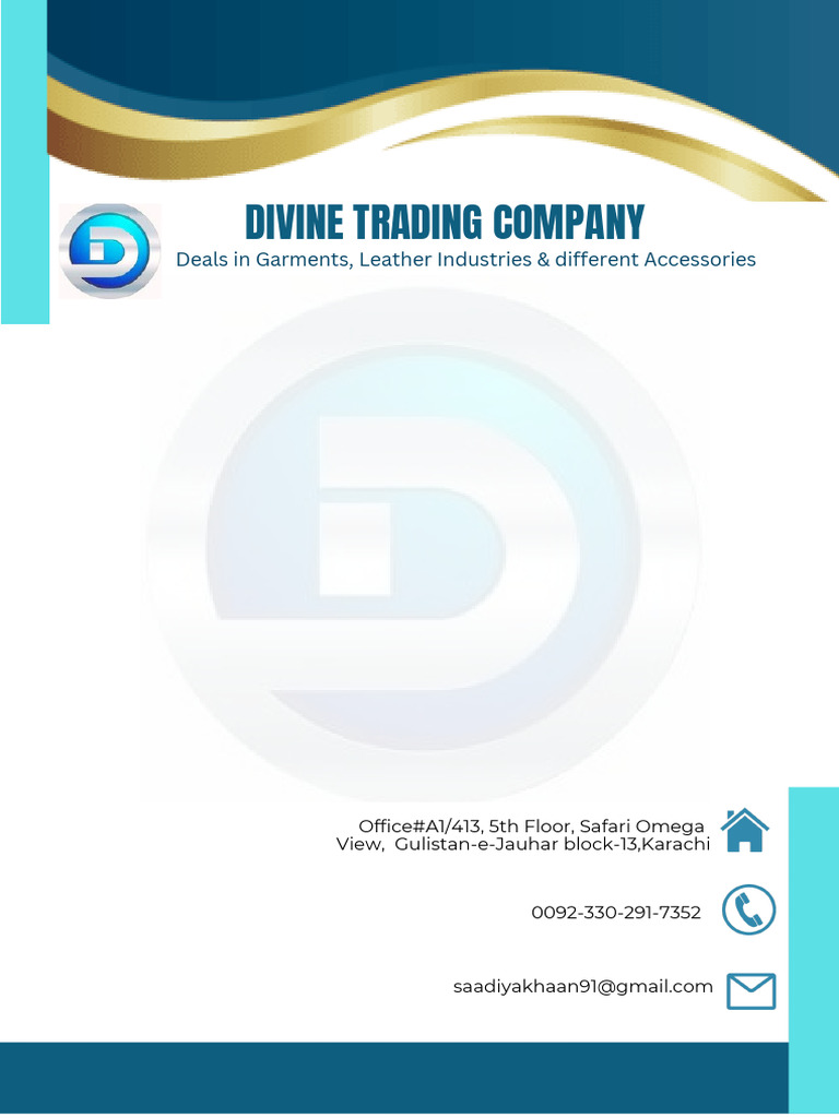 Divine Trading Company Letterhead 1 | PDF